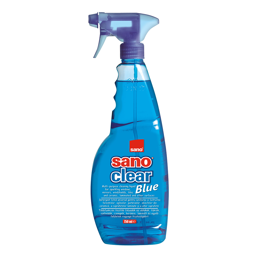 Sano Clear detergent pentru geamuri - Produse profesionale de curatenie ...