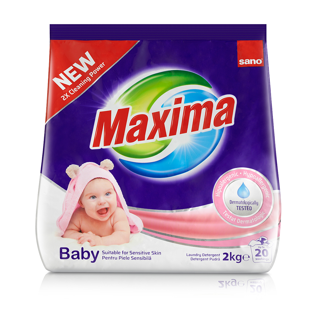 Sano Maxima BABY detergent haine pudra - Produse profesionale de ...