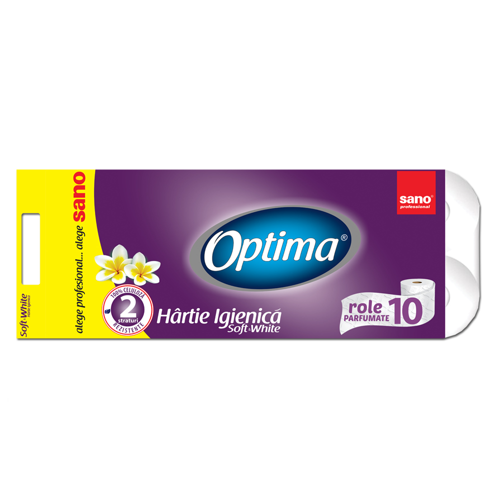 Hartie igienica Sano Paper Optima 2 straturi 10 role - Produse ...